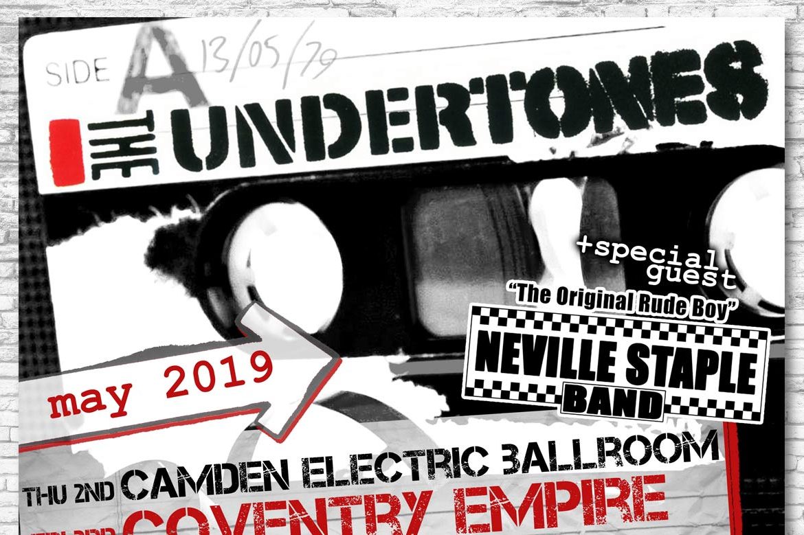The Undertones Poster Design - Gigsville - Service To Venues - Support ...